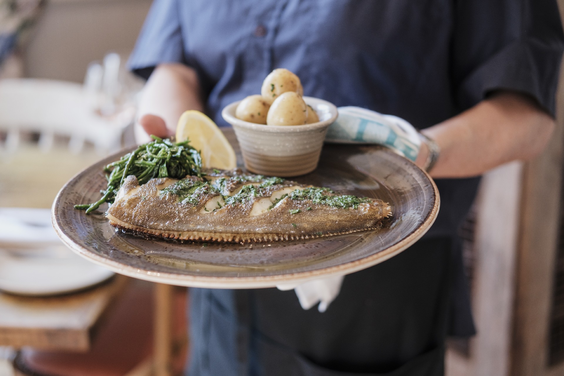 The White Buck- Food at The White Buck Pub & Restaurant, Burley