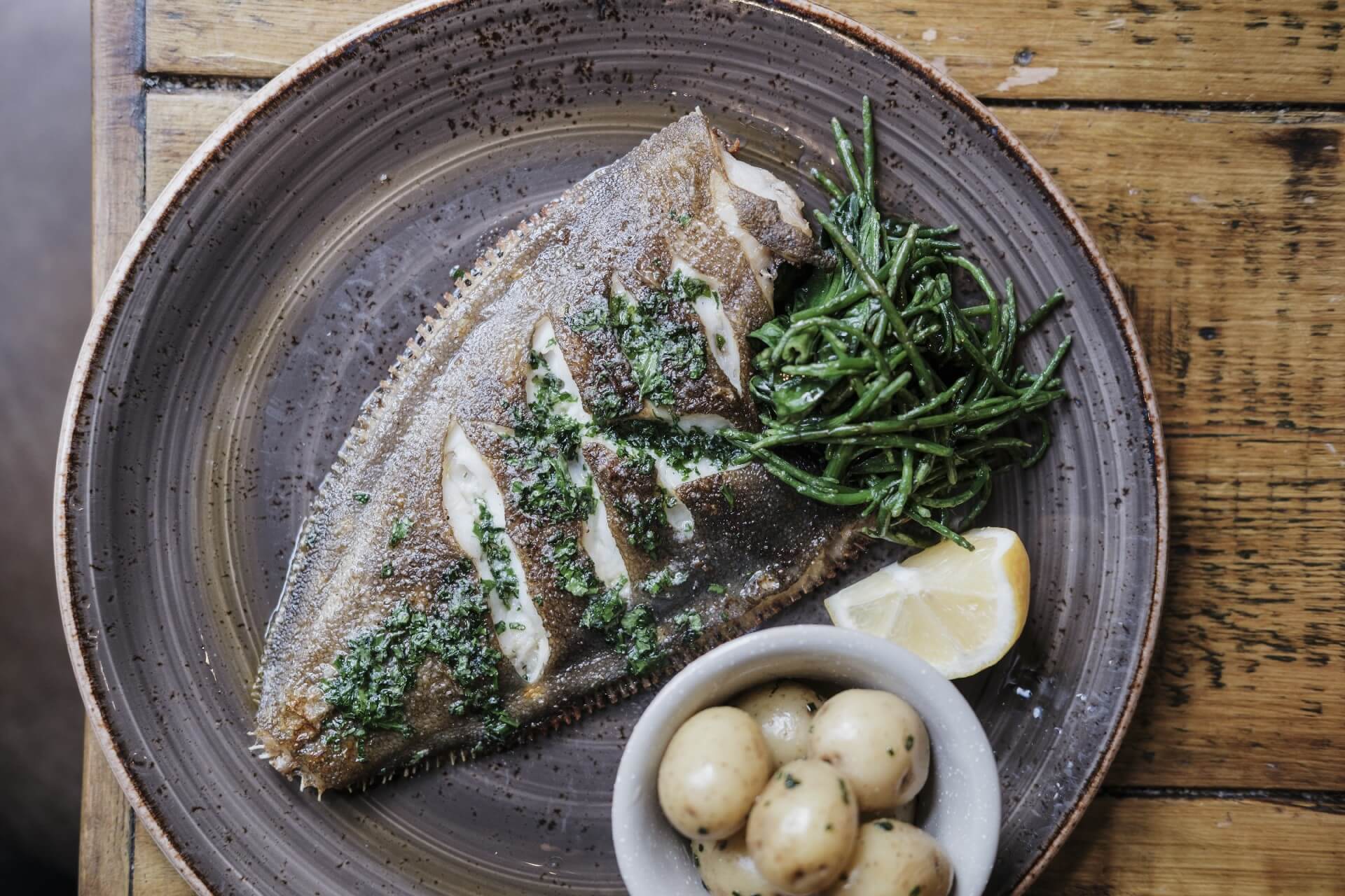 The White Buck- Food at The White Buck Pub & Restaurant, Burley